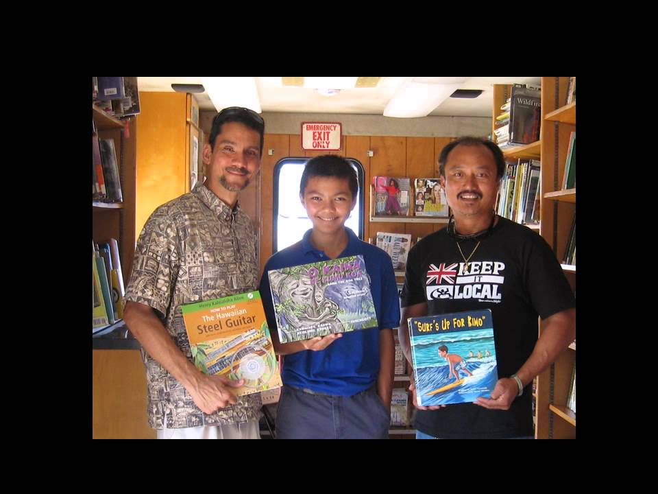 Wailuku Public Library Bookmobile April 2014 - YouTube