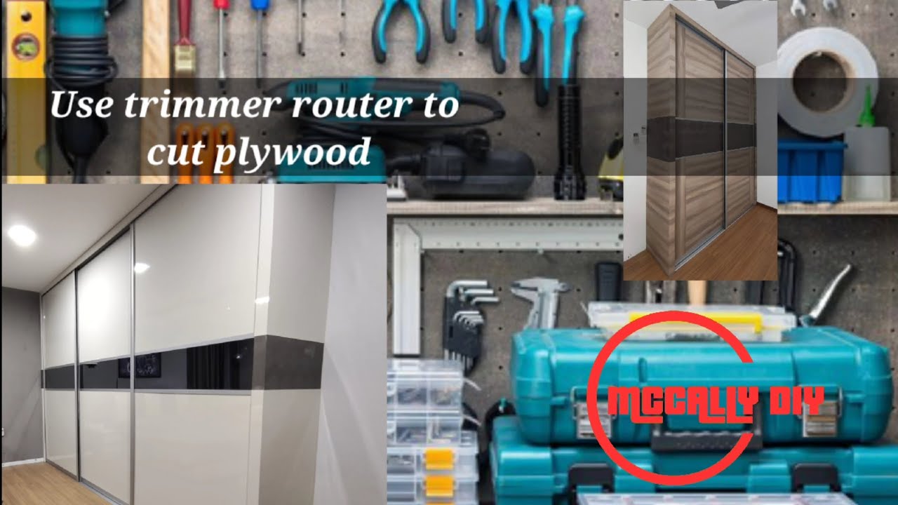 How To Use Trimmer Router To Cut Plywood YouTube How To Use Trimmer Router To Cut Plywood YouTube