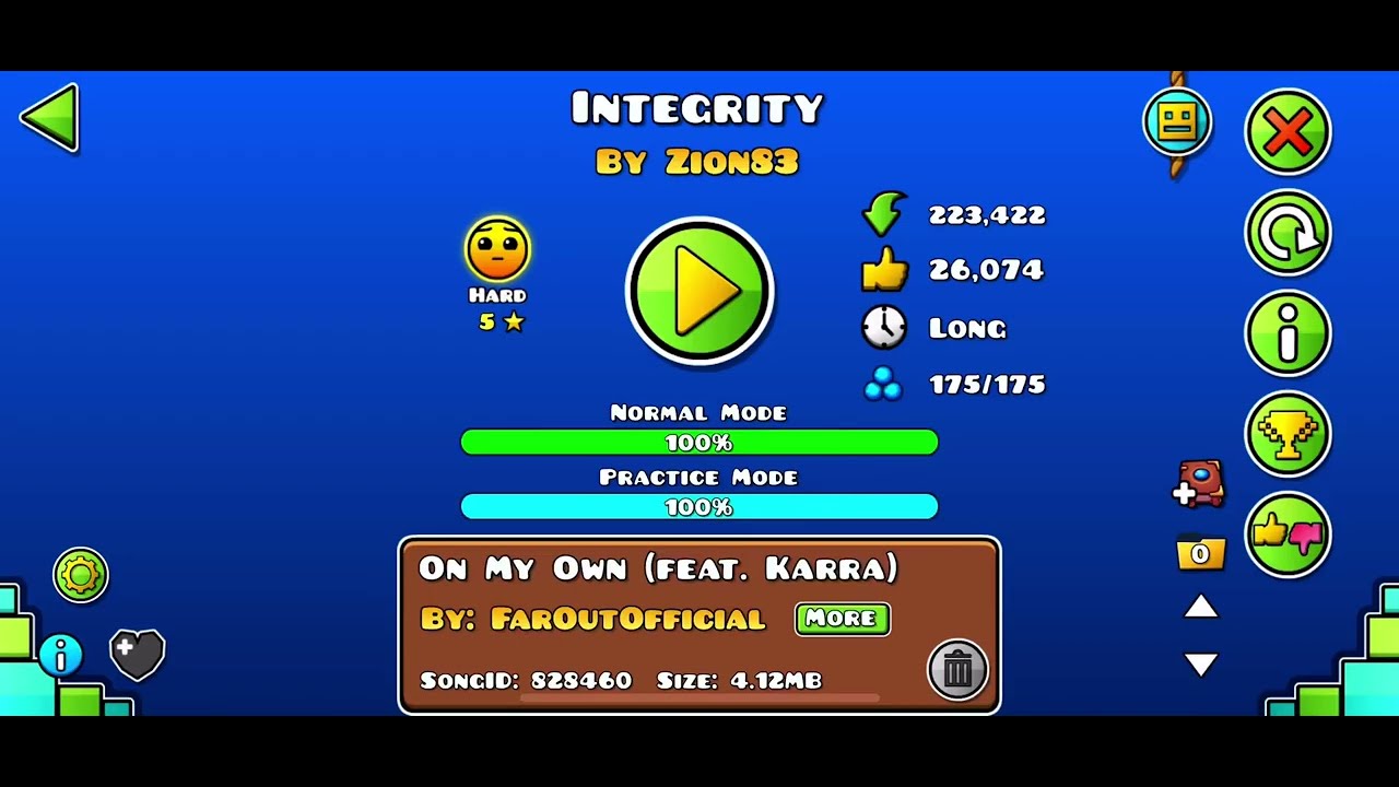 Random gd levels 1: Integrity by Zoin83 - YouTube