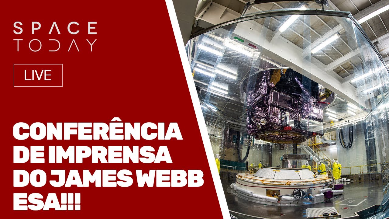 CONFERÊNCIA DE IMPRENSA DO JAMES WEBB - ESA - AO VIVO - YouTube