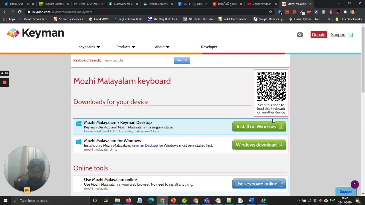Downloading and installing Keyman Mozhi - YouTube