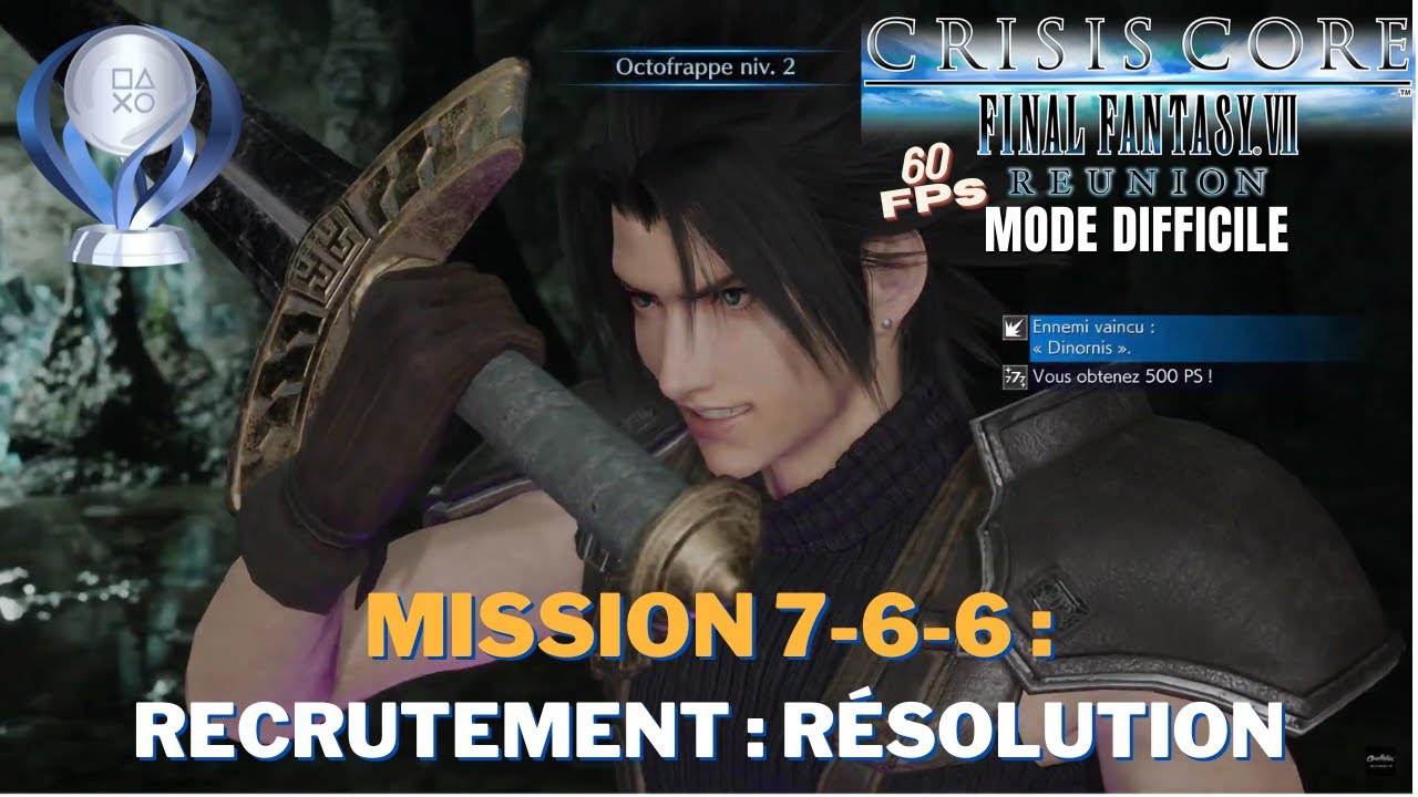 Crisis Core : Final Fantasy VII Reunion - Mission 180 : 7-6-6 ...