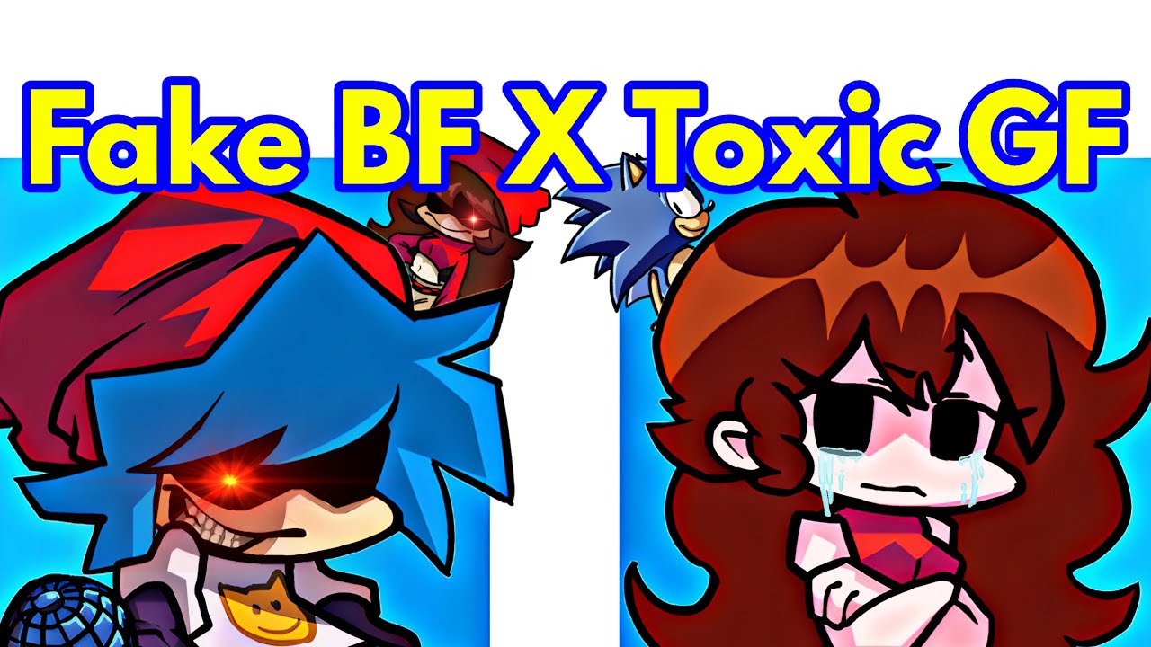 Friday Night Funkin' VS C0RE / Boyfriend VS Fake BF With Toxic ...