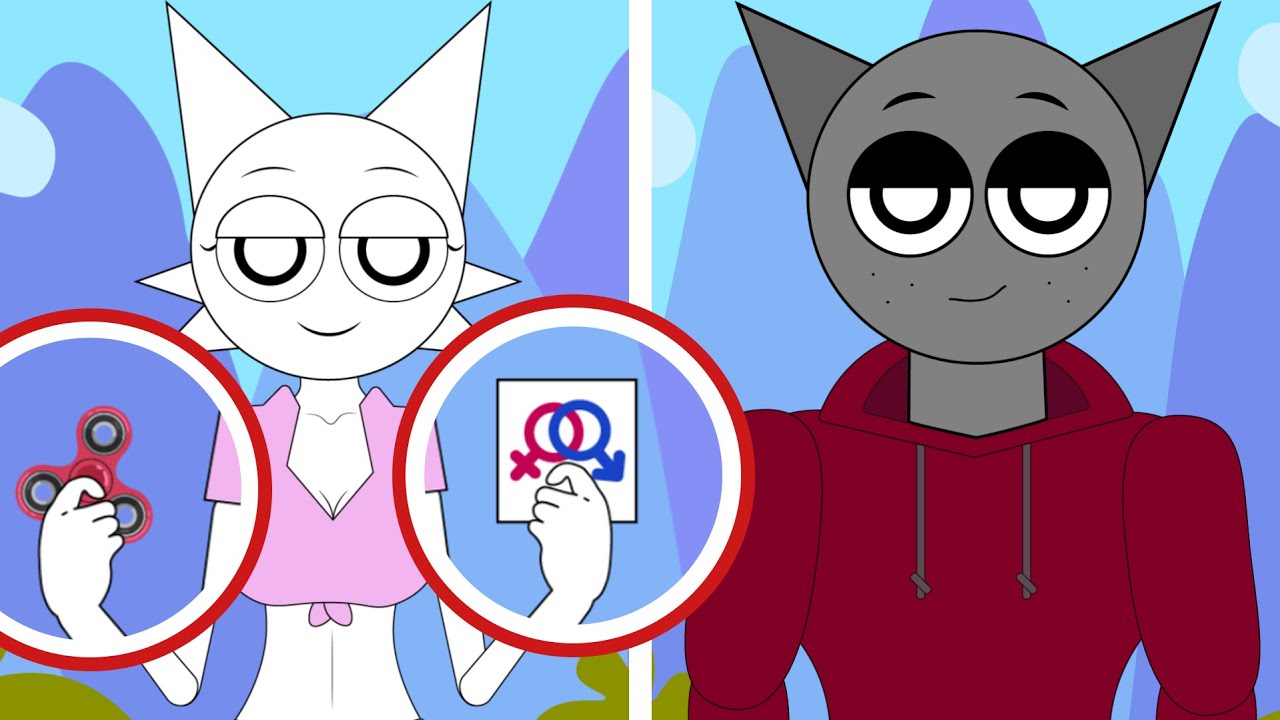 Gray made the right choice (sprunki animation) - YouTube