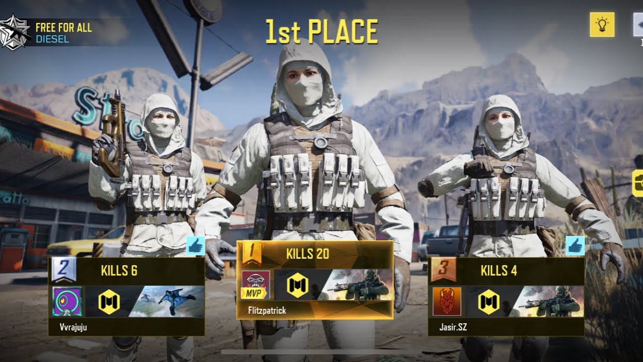Free for all win cod mobile MVP moment - YouTube