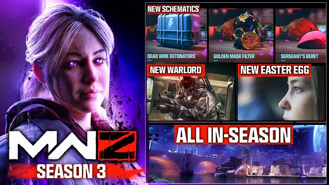 OFFICIAL MW3 ZOMBIES SEASON 3 REVEALED... - YouTube