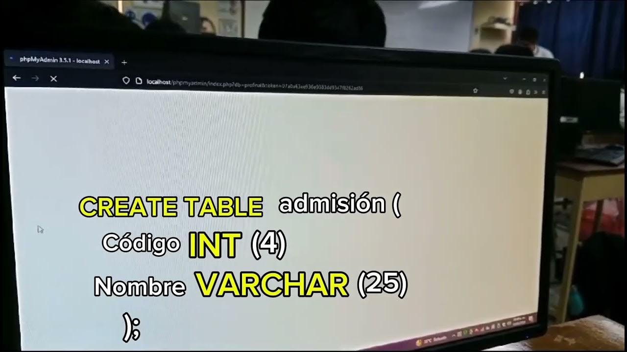 Creando una base de datos en MYSQL desde cero paso a paso para ...