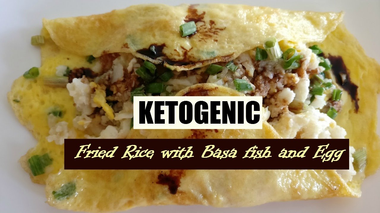 Fried Rice with Basa Fish and Egg | Ketogenic | LCHF - YouTube