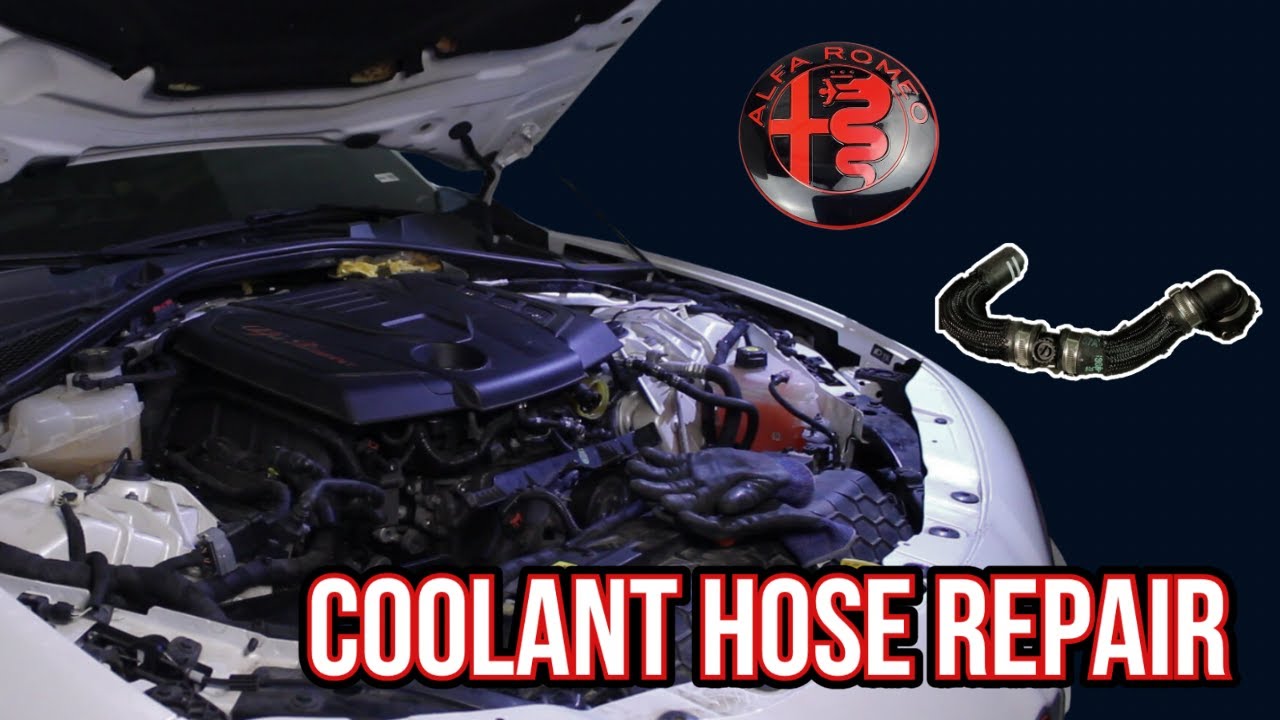 Fixing Bleeder Coolant Leaks: Alfa Romeo Giulia DIY Tutorial - YouTube