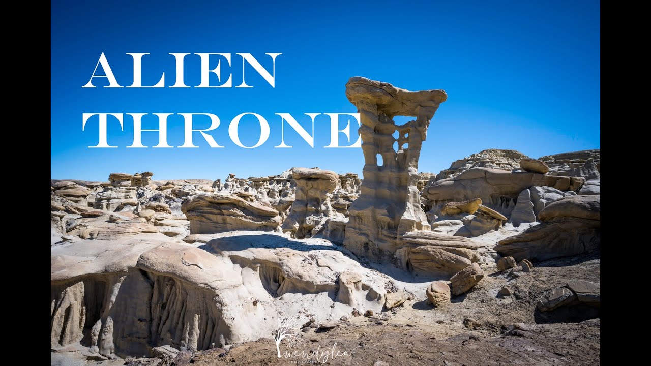Alien Throne Valley of Dreams-Bisti Badlands, New Mexico - 2 Utah ...