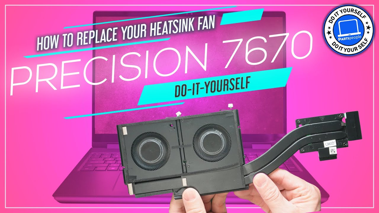 How To Replace Your Heatsink Fan Assembly (For Integrated Graphics ...