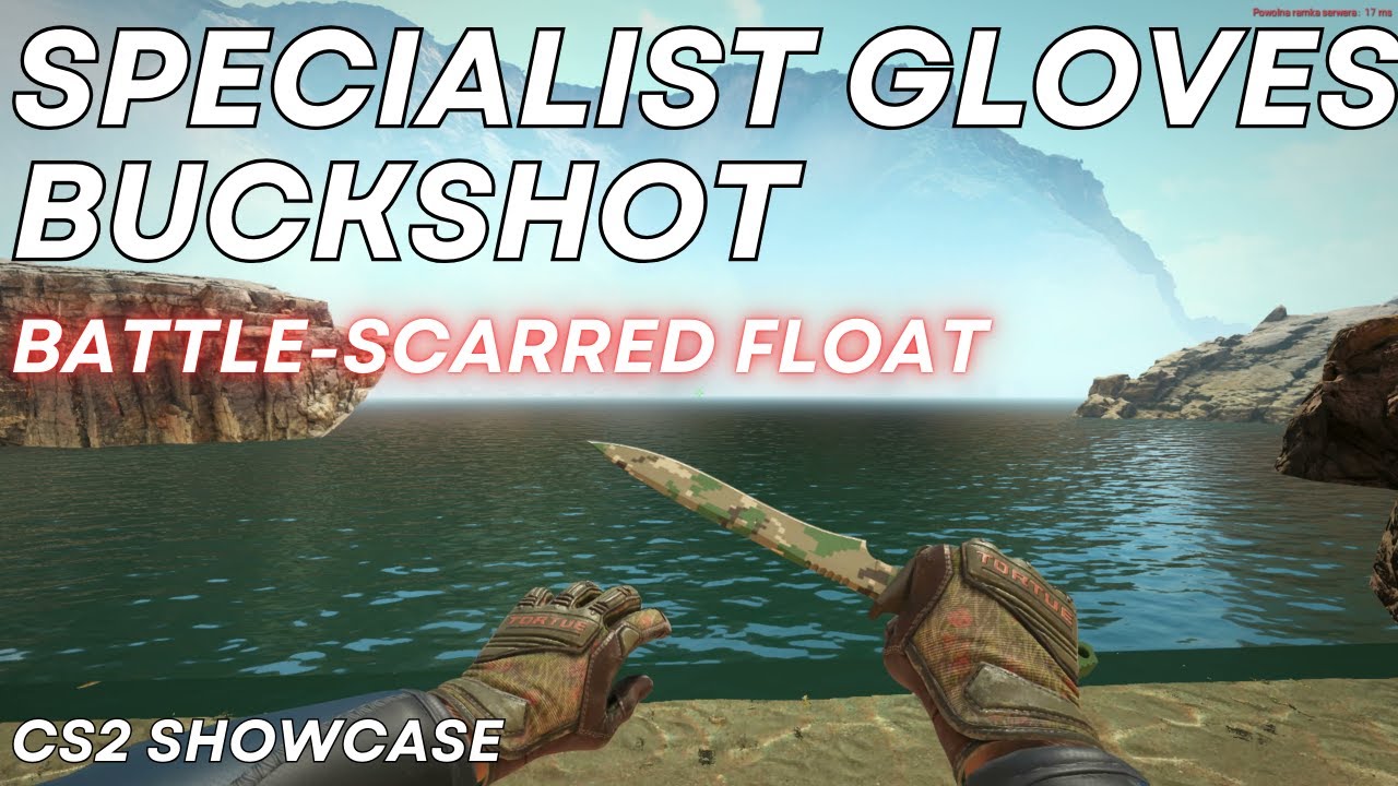 Specialist Gloves Buckshot (Battle-Scarred) | CS2 Skin Showcase #1323 ...