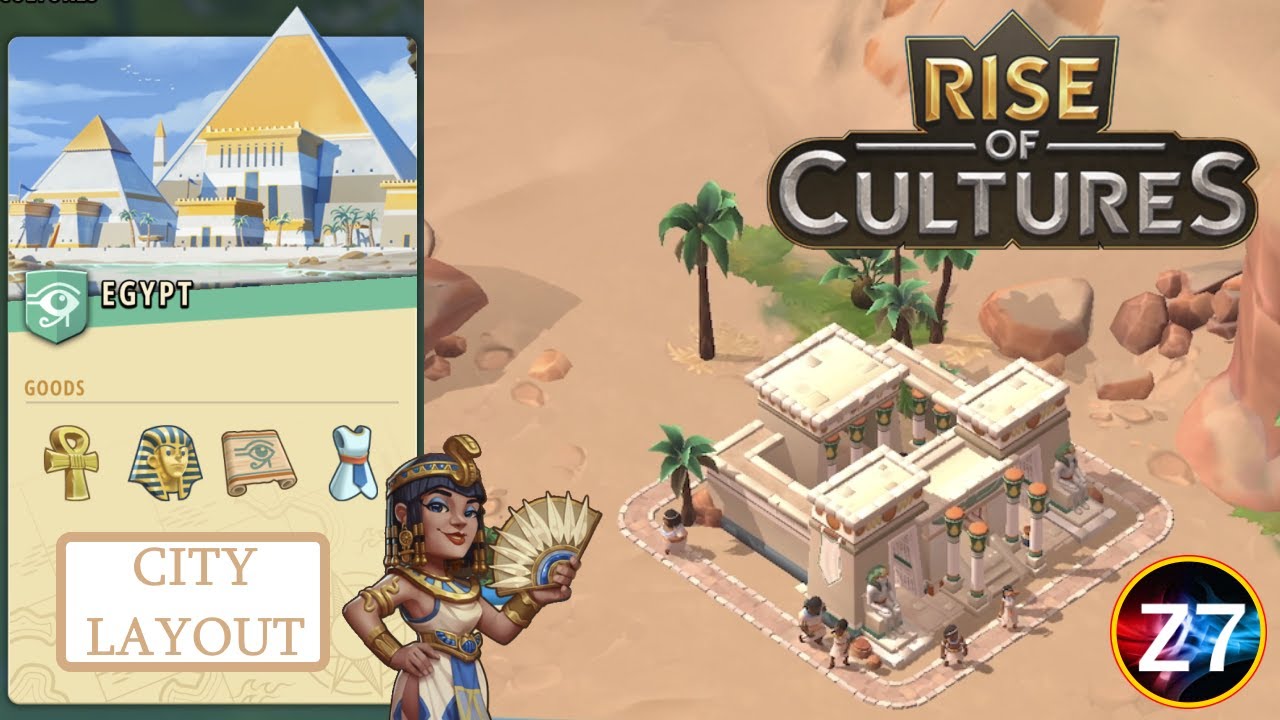 Egypt • Final City Layout | Rise of Cultures - YouTube