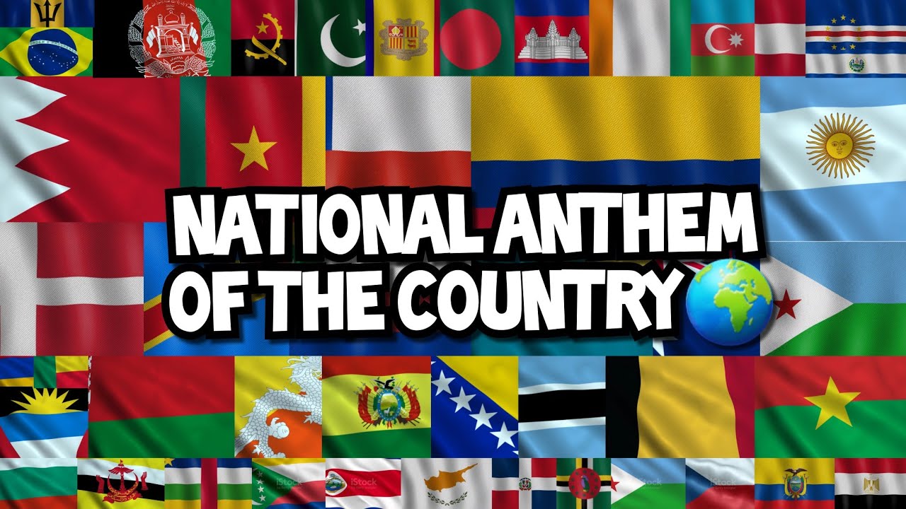 National Anthem of each Country | 42 Countries 🌏 - YouTube
