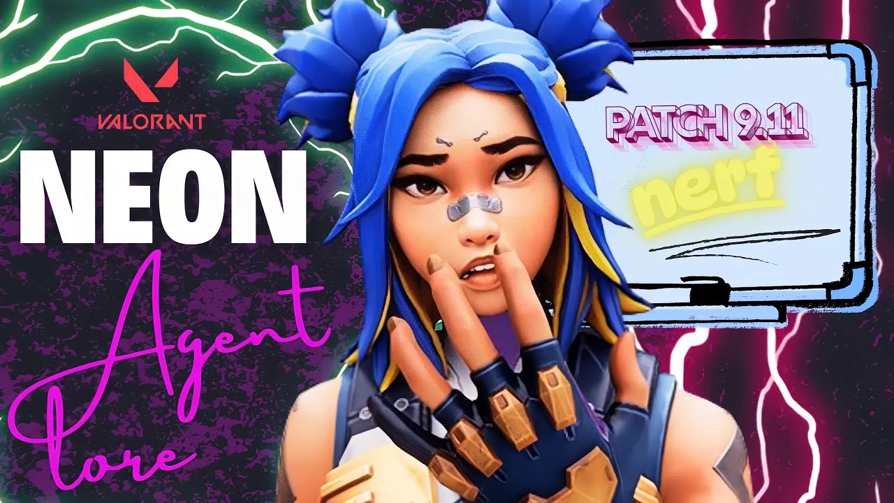Riot should stop messing with Neon // Neon Lore // Valorant - YouTube