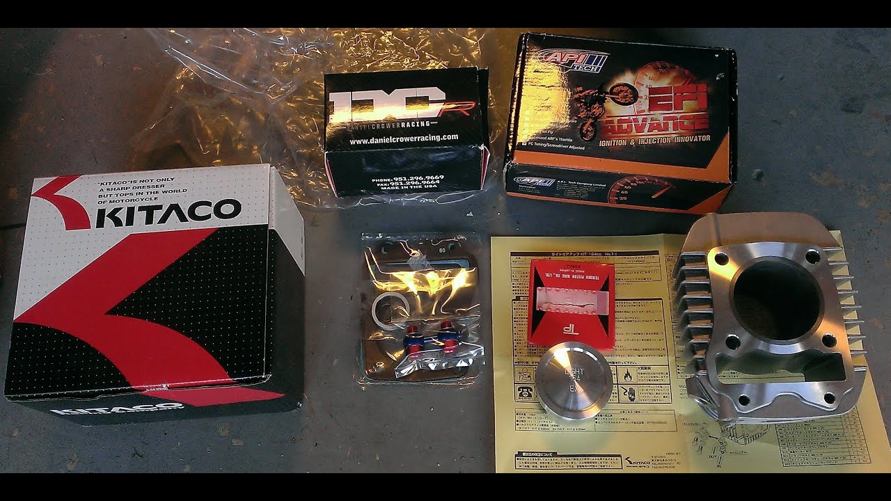 Unboxing Honda Grom Kitaco 164 Big bore kit - YouTube