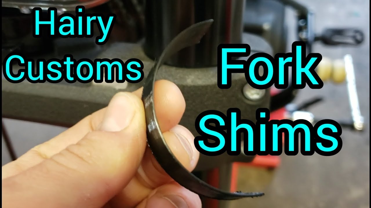 Installing Hairy Customs Softail Fork Shims on my Fat Bob... maybe ...