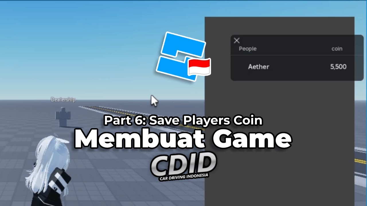 Membuat Game CDID Roblox - Part 6: Save Players Coin (Tutorial Roblox ...