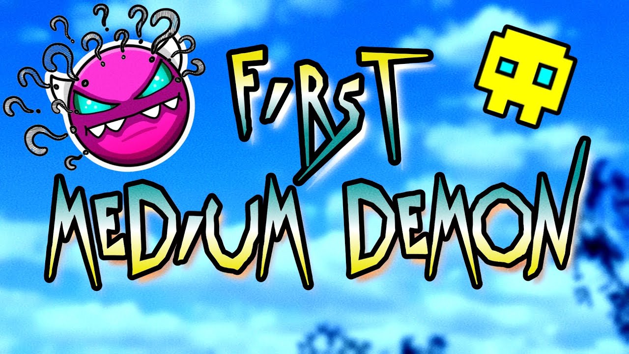 First Medium Demon Reveal |GEOMETRY DASH BEGINNER | 🔴 LIVE - YouTube