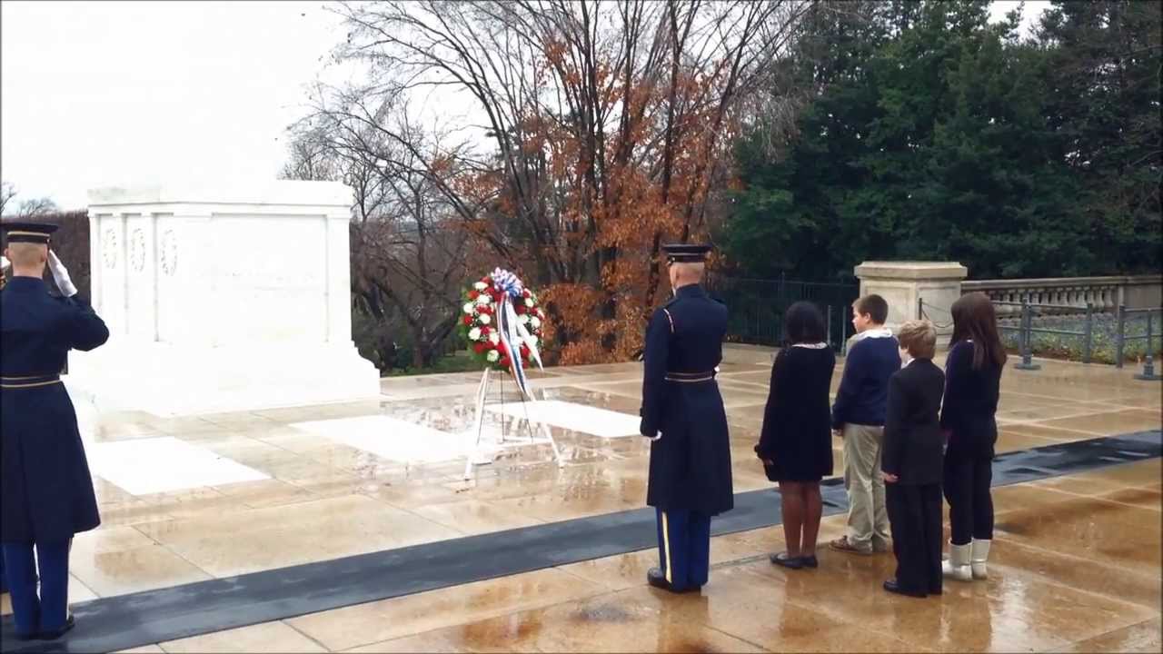 Arlington Cemetery Wreath Laying Ceremony - YouTube