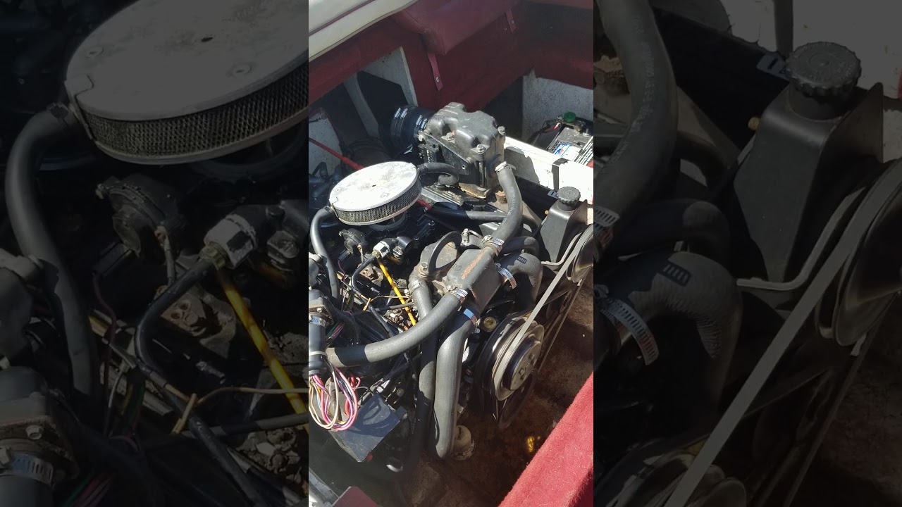 Mercruiser 4.3 lower unit impeller and Ignition Amplifier - YouTube