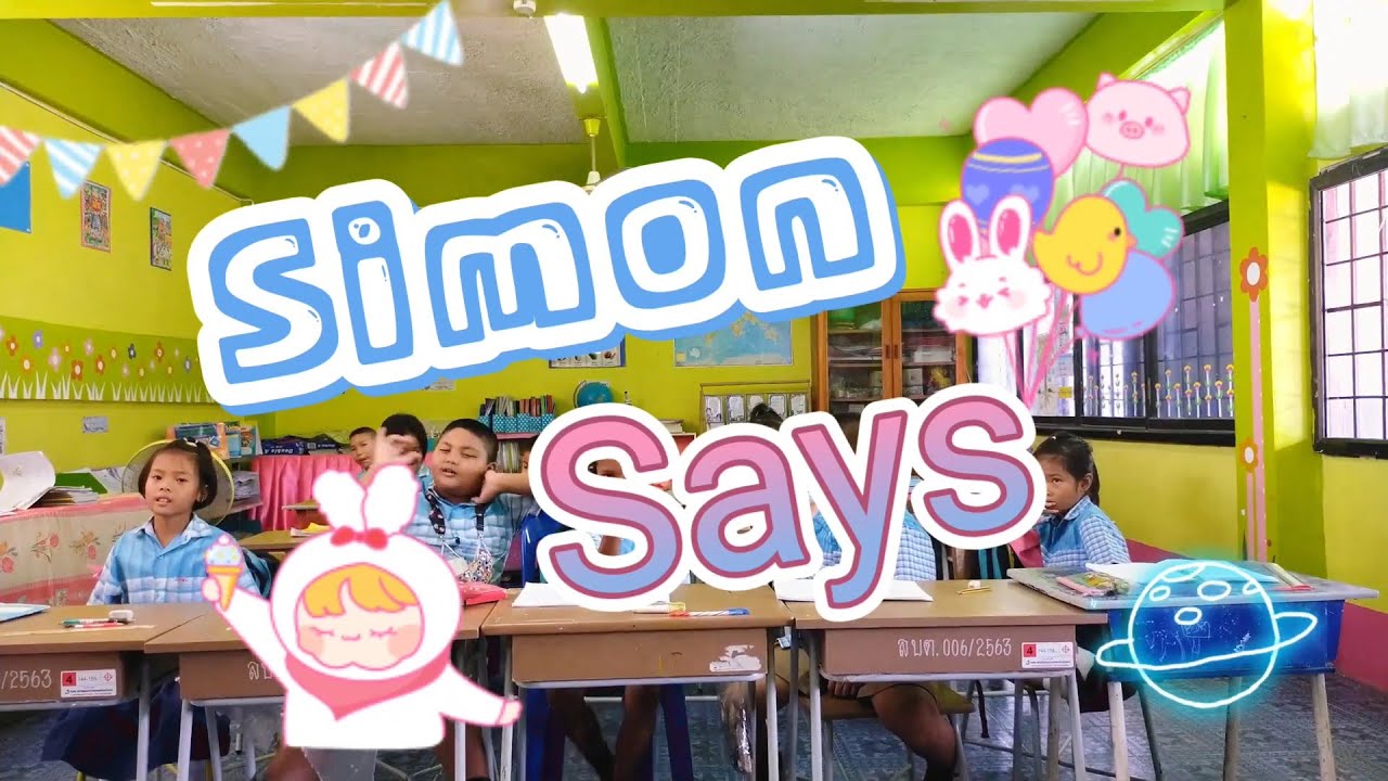 Let's play Simon says game - YouTube