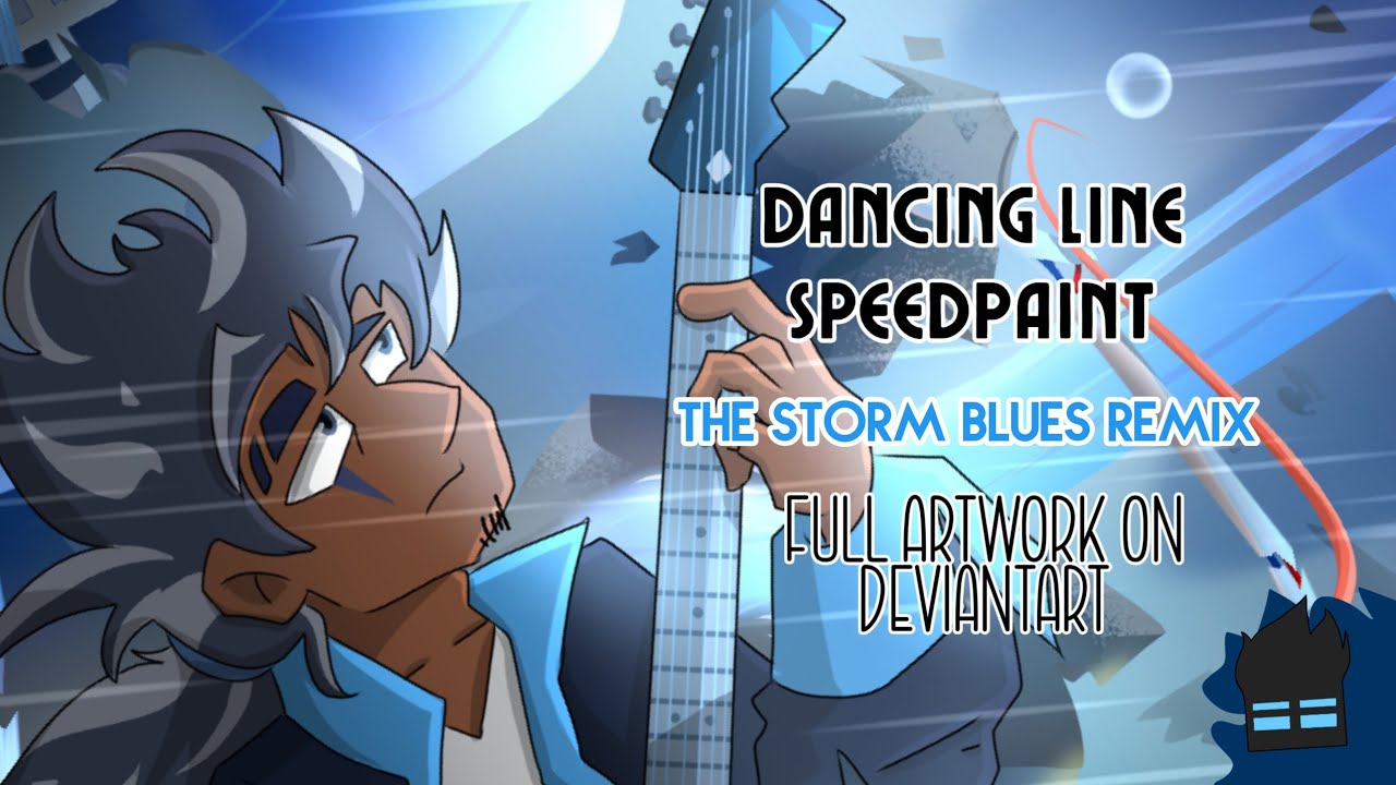 Characterization of The Storm Blues Remix | Dancing Line Speedpaint | Untitled Guy - YouTube