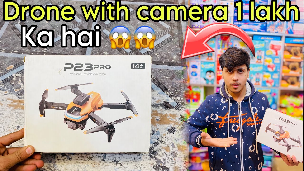 Aj shop par a ya hai drone camera unboxing ️ or price hai 1 lakh Ka hai ...
