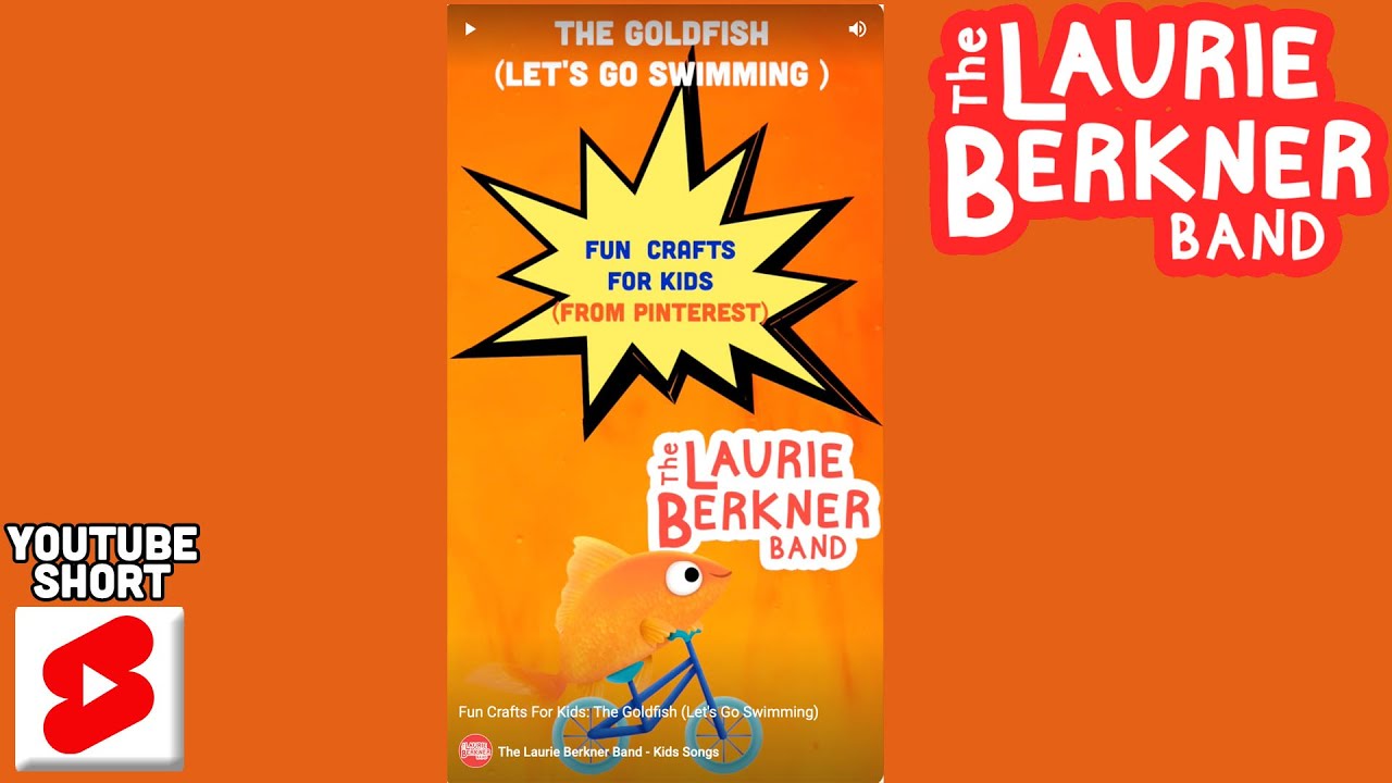 Fun Crafts For Kids: The Goldfish (Let's Go Swimming) - YouTube