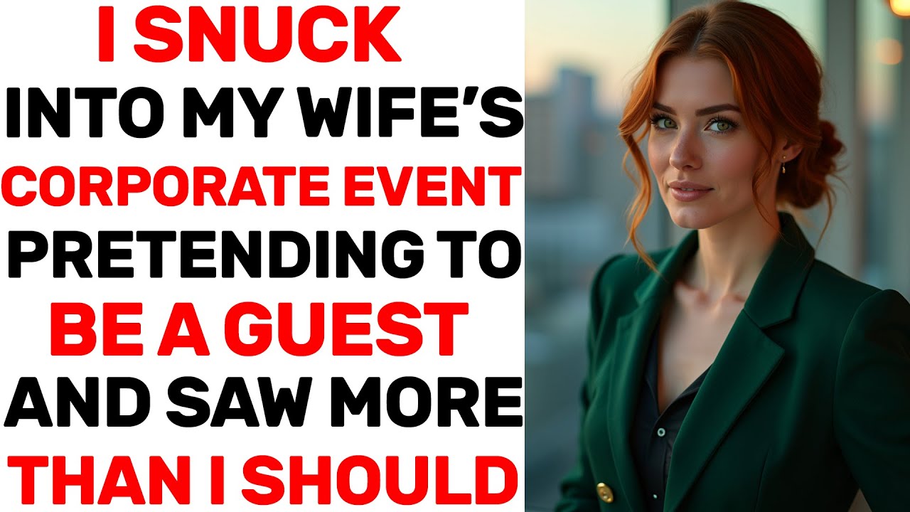 I Snuck Into My Wife’s Corporate Event Pretending To Be A Guest — And ...