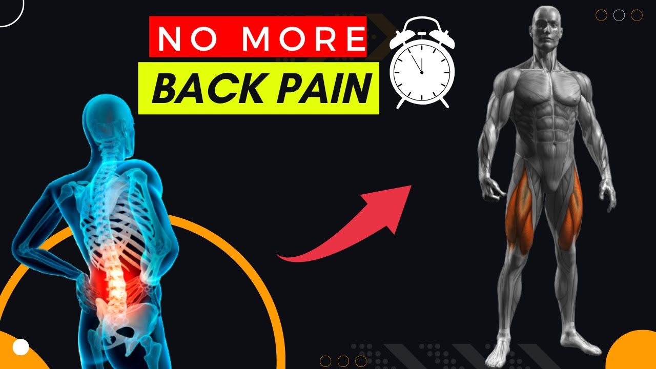 5 minute Easy Exercises For Relief Back Pain At Home - YouTube