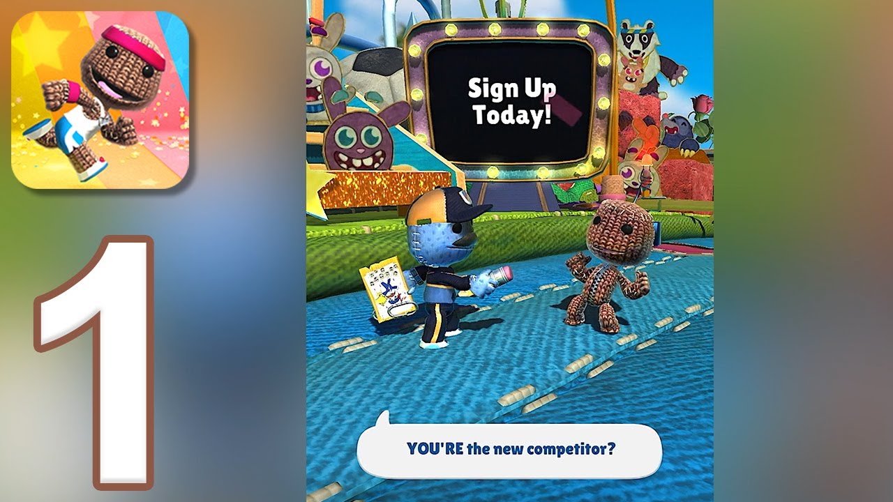 Ultimate Sackboy - Gameplay Walkthrough Part 1 - Tutorial (iOS, Android ...