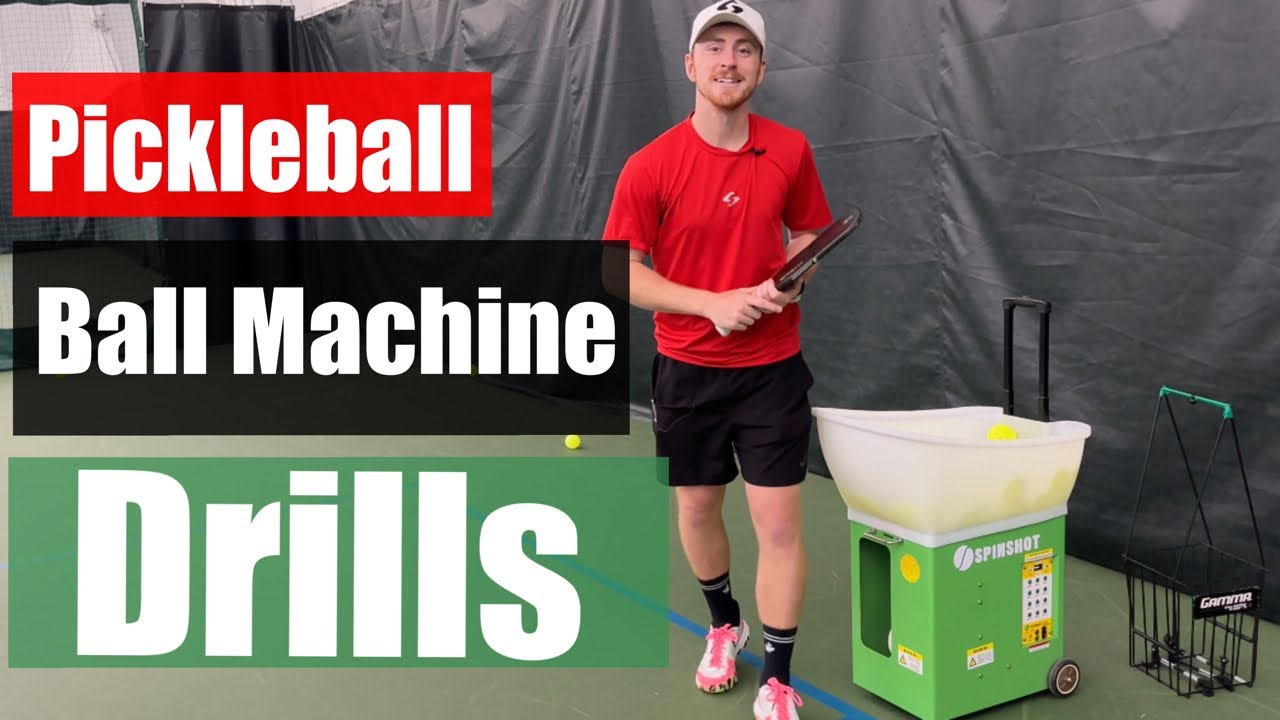 My Top 5 Pickleball Ball Machine Drills.... That You Need To Try... # ...