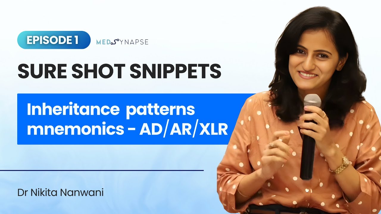 Sure Shot Snippets E1: Inheritance patterns mnemonics - AD/AR/XLR - YouTube