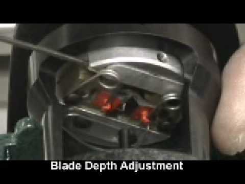 Carpenter Model 70B-T Rotary Wire Stripper - YouTube