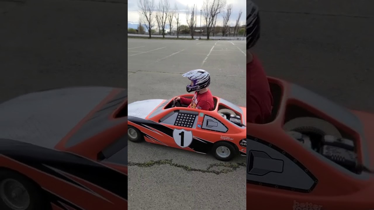Nascar Go Kart - YouTube