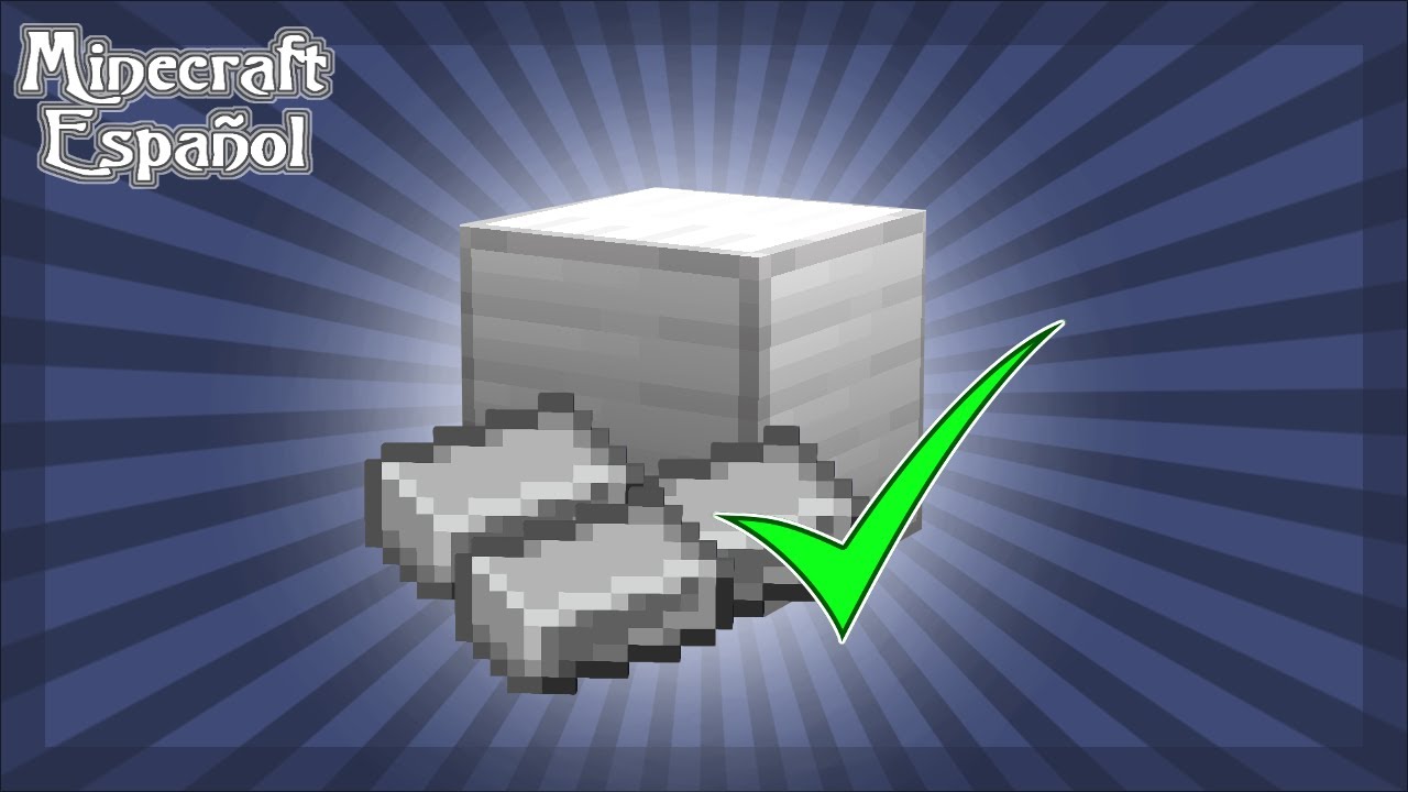 Minecraft Como Hacer Hierro - 1.17.1 - YouTube