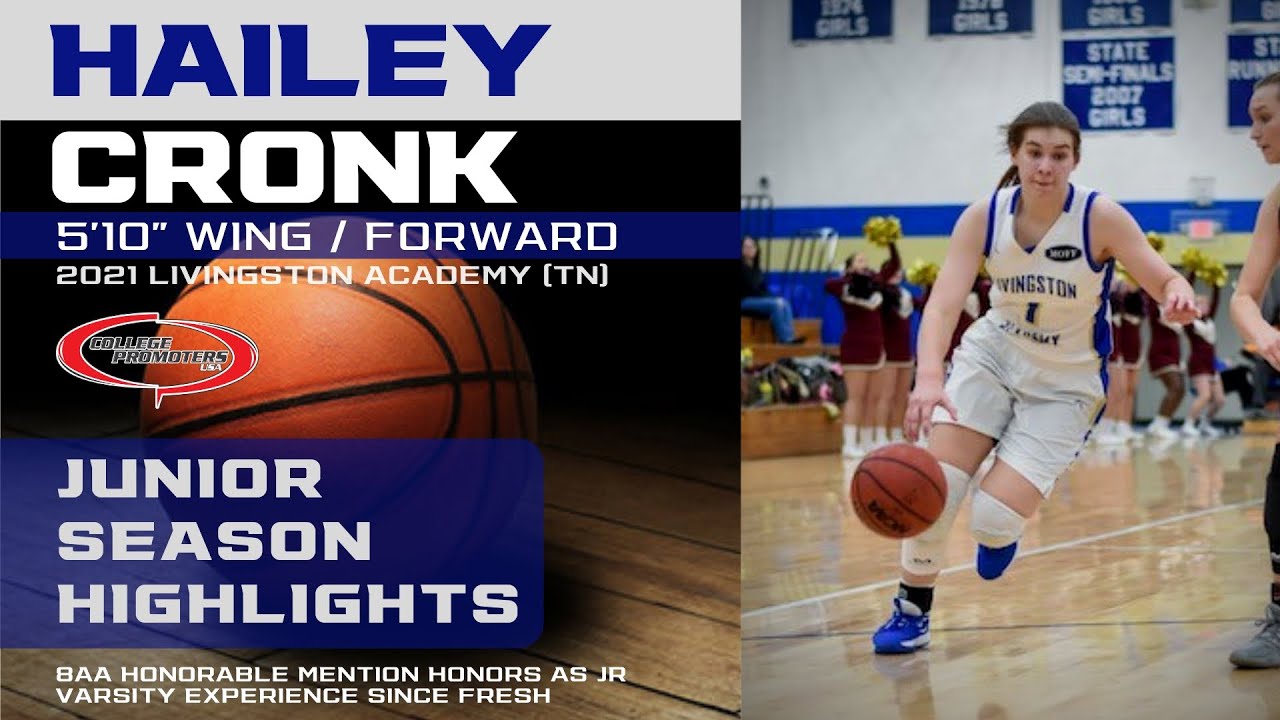 Hailey Cronk | 5'10" SG/SF | Junior Highlights c/o 2021 - YouTube