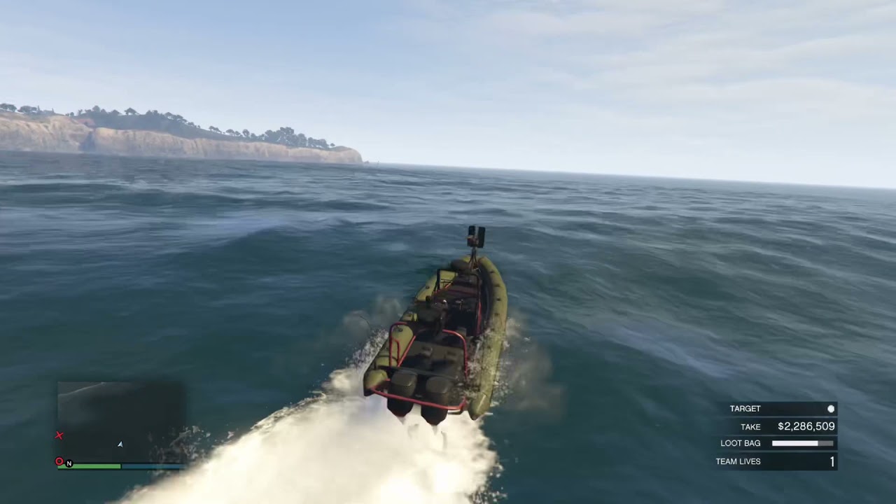 Loch Ness monster sighting Cayo Perico heist GTA 5 - YouTube