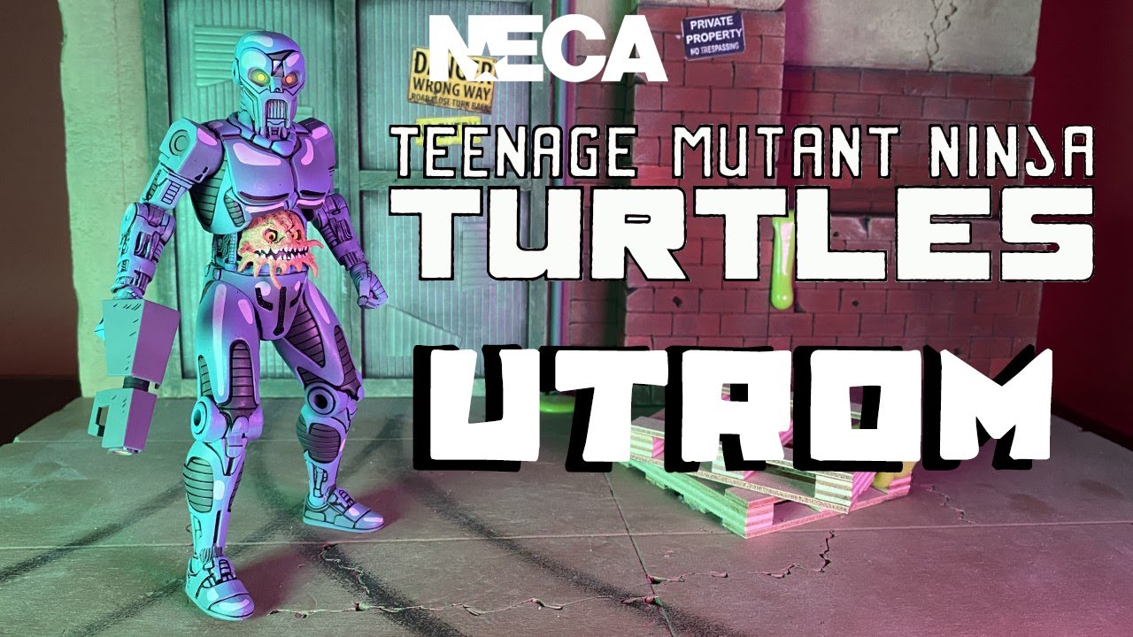 Neca Toys Utrom Action Figure Review Teenage Mutant Ninja Turtles ...