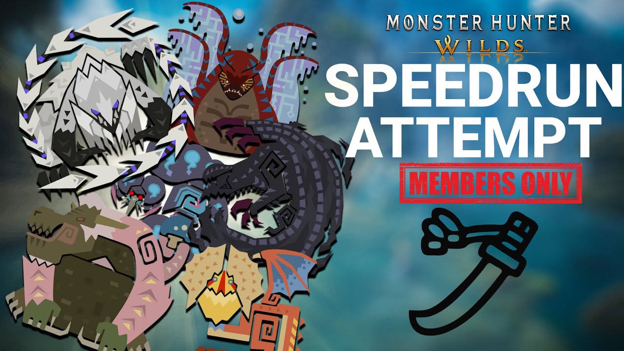 Membership Streaming : Speedrun Attempt MHWilds - YouTube
