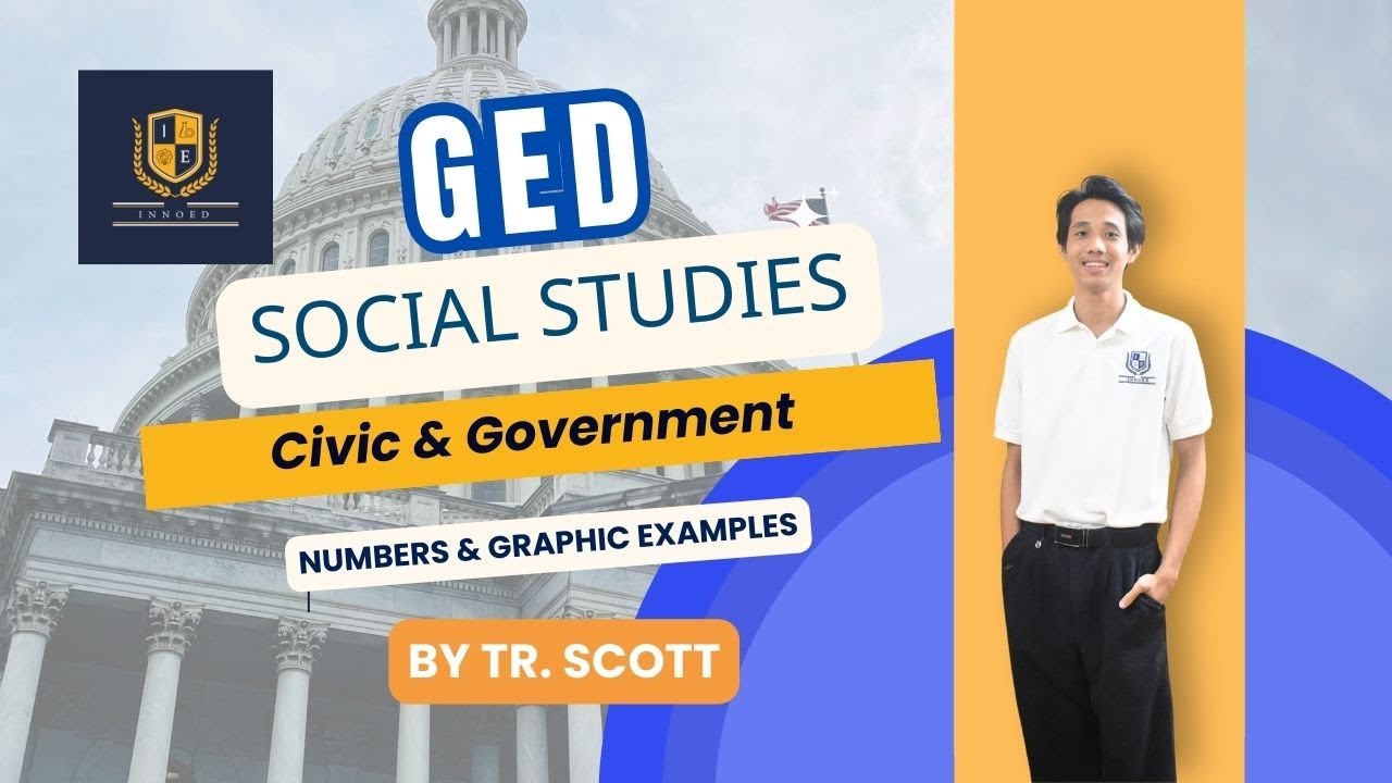 GED Social - Civic & Government - Numbers and Graphic with Examples ...