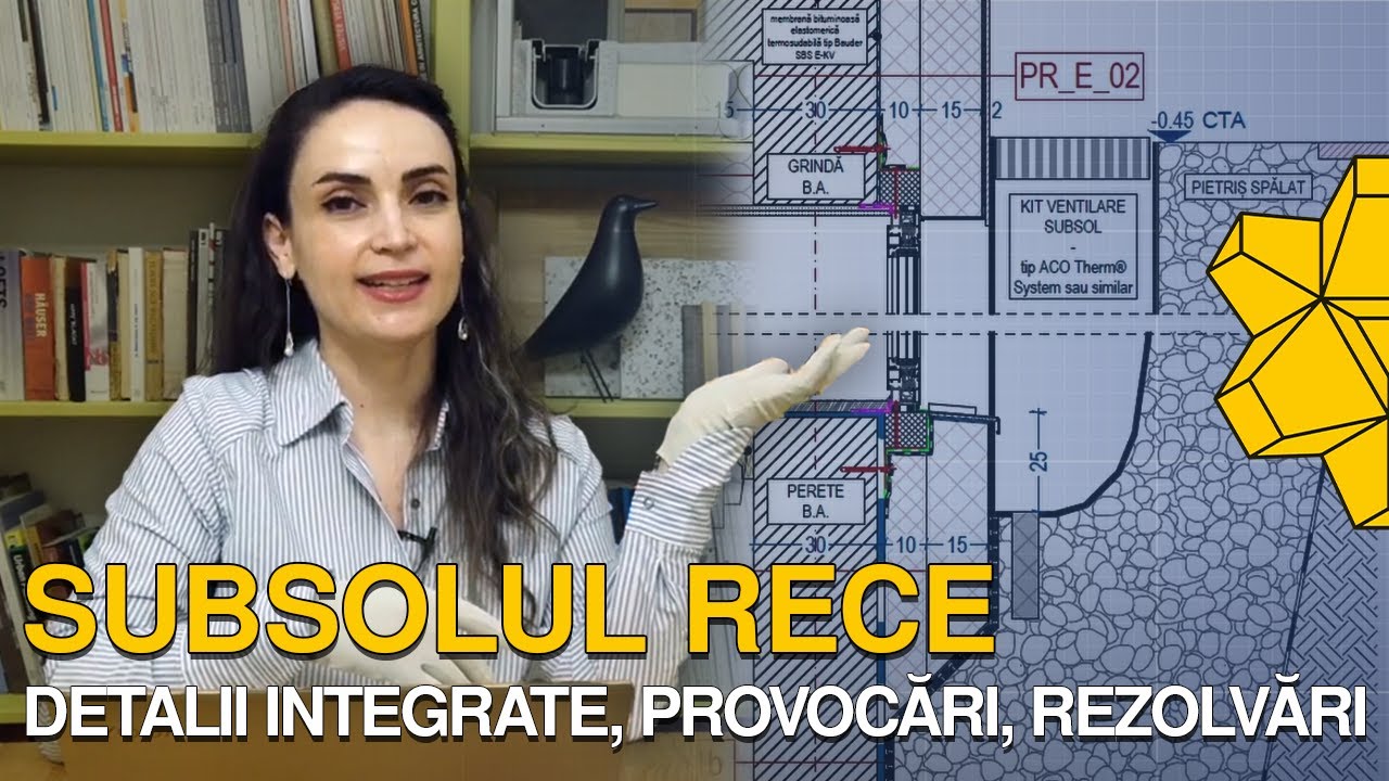 Detalii integrate pentru un subsol rece. Provocări și rezolvări - YouTube
