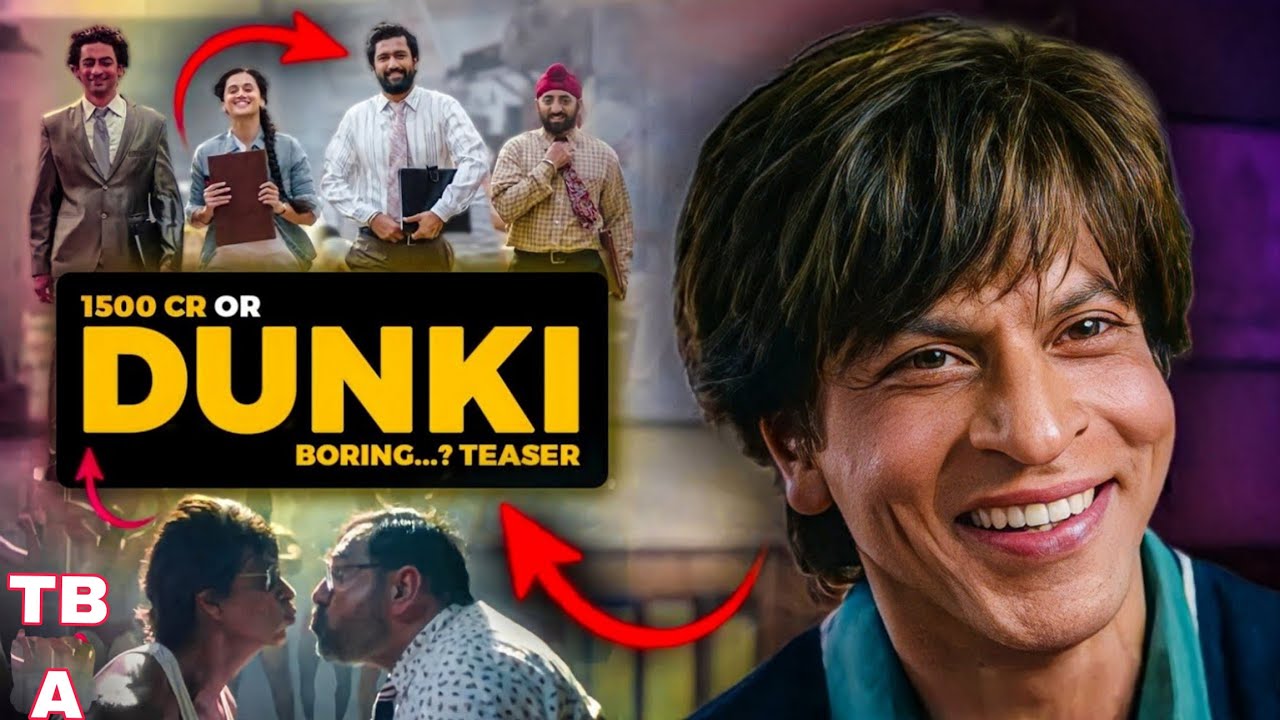 Dunki Drop 1 Review | Shah Rukh Khan | Rajkumar Hirani | Taapsee ...