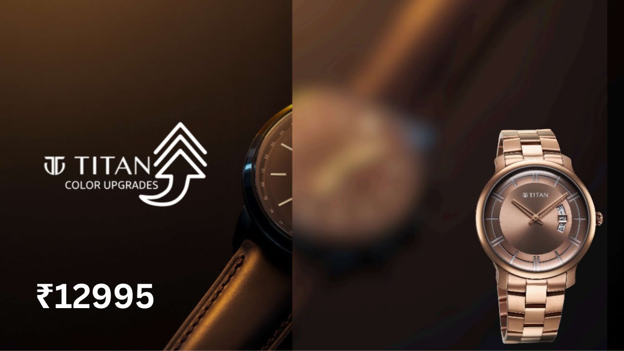 TItan Metal watches for men|Titan Classic Coffee Brown Dial Analog with ...