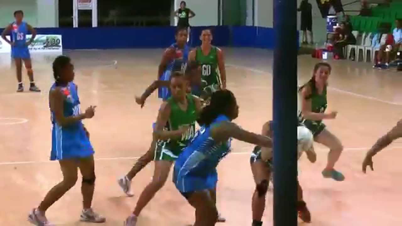 Cook Islands Black Pearls at the Pacific Netball Series - YouTube