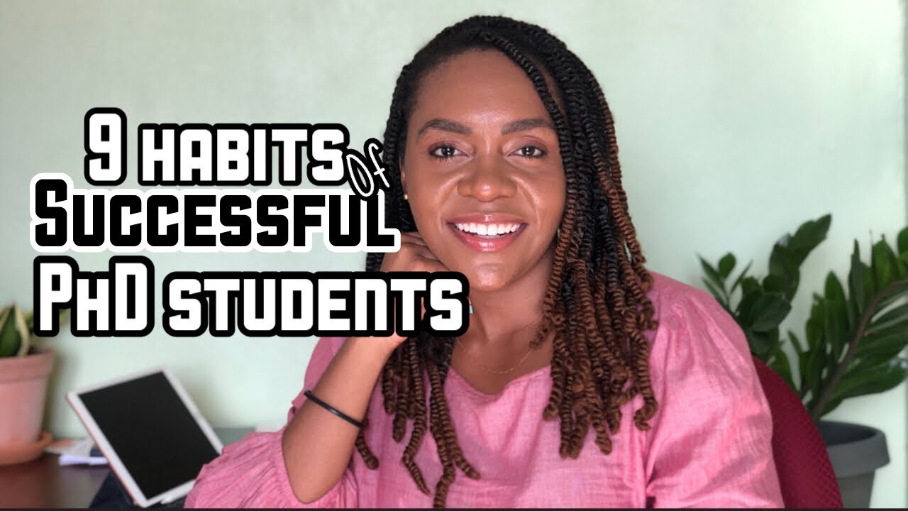 HABITS FOR COMPLETING PHD |PhD TIPS - YouTube