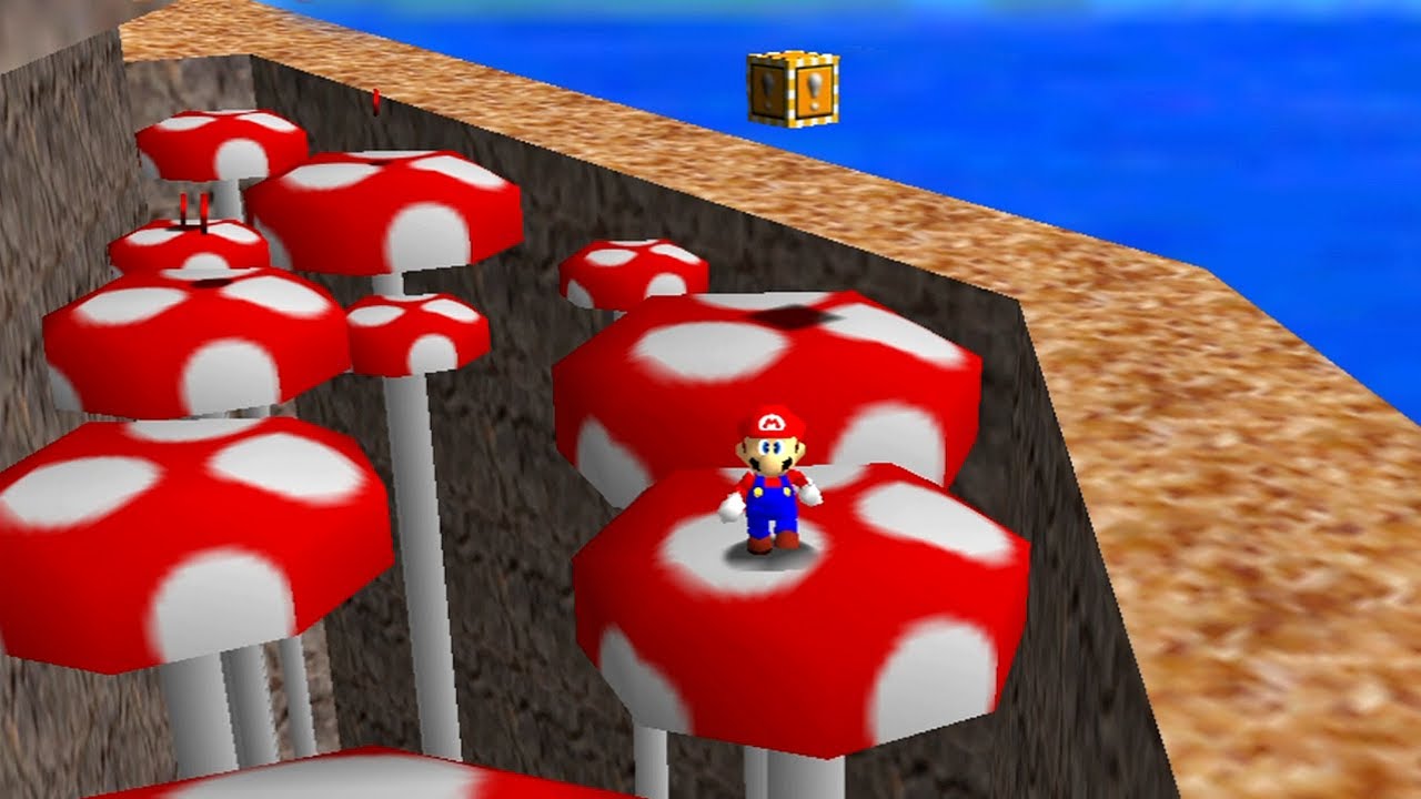 Super Mario 64 | World 12: Tall, Tall Mountain | All 7 Stars - YouTube