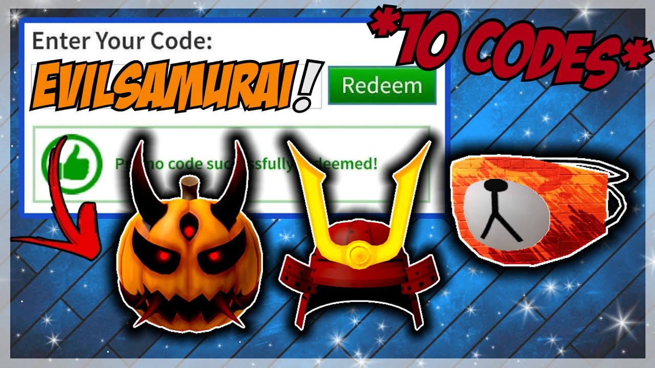 ALL *10 CODES!?* ROBLOX NEW PROMO CODES AND FREE ITEMS 2022 January ...