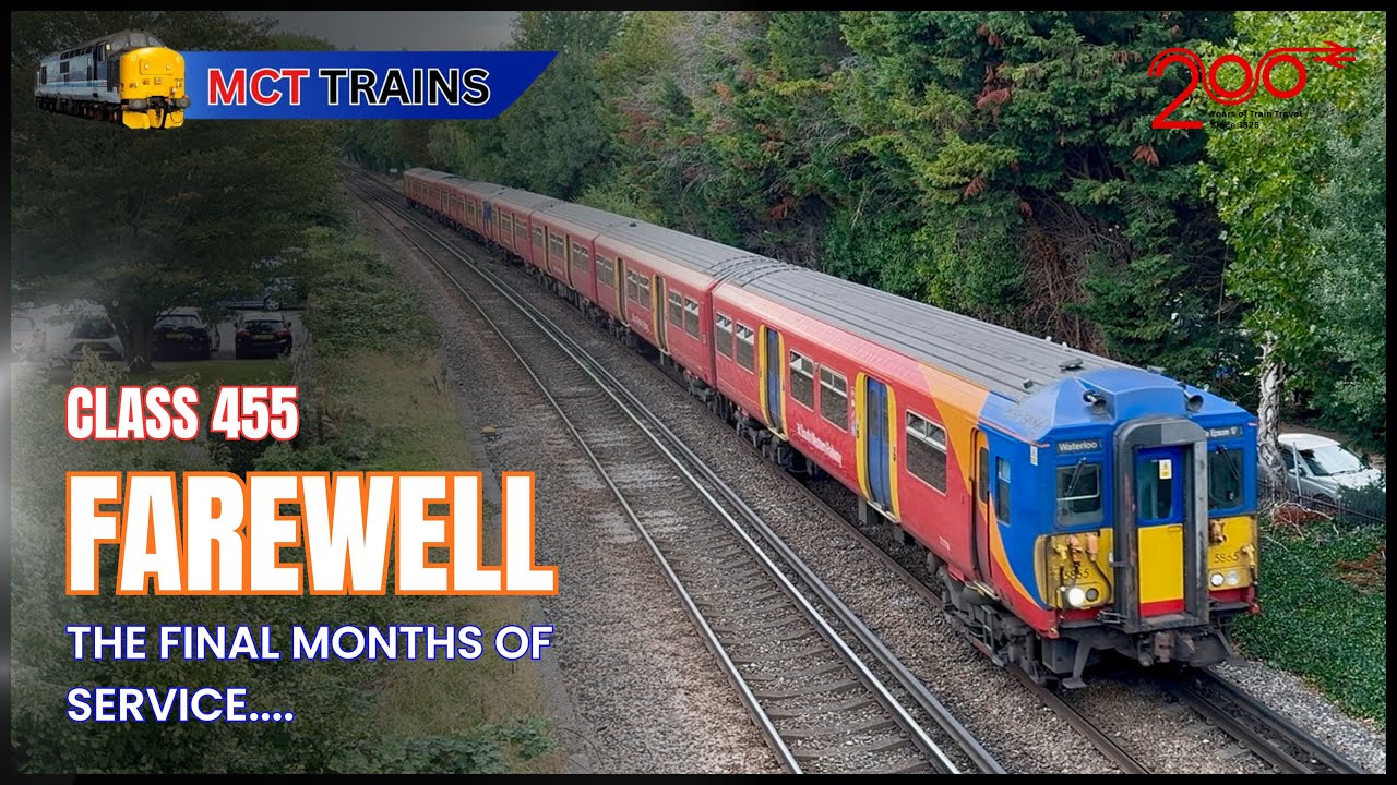 Class 455 'The Final Chapter' Mid - Late 2025 - 4K - - YouTube